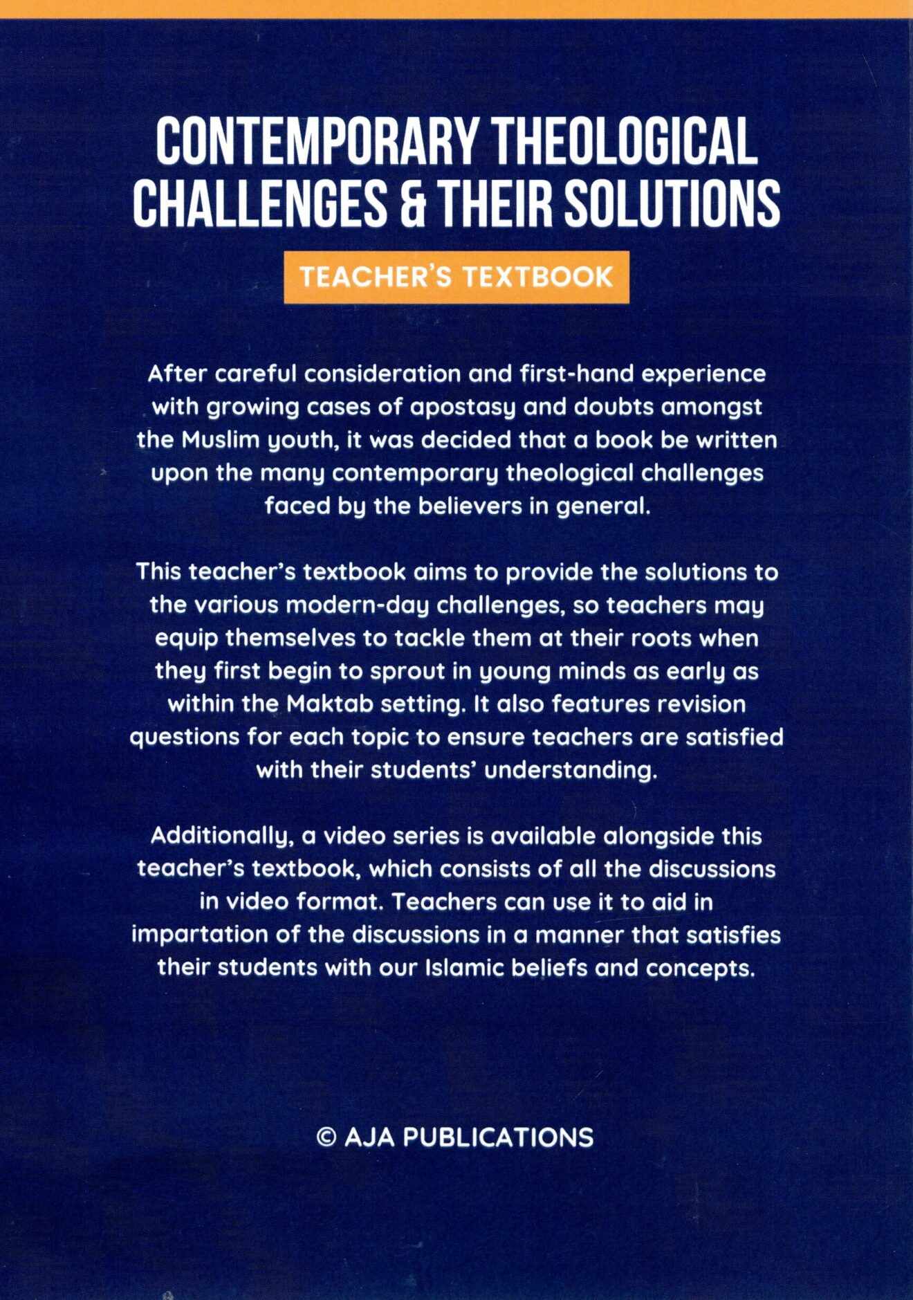 Contemporary Theological Challenges & Their Solutions - English